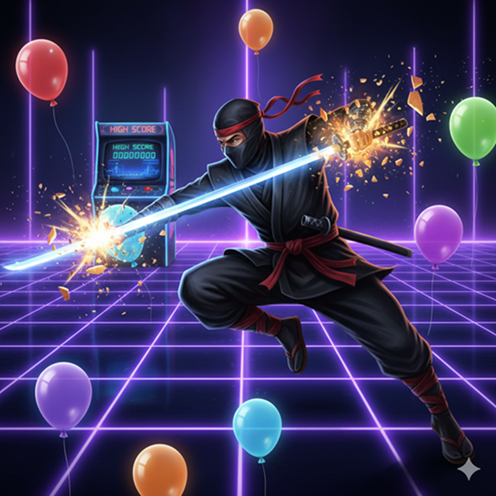 Keyboard Ninja - Balloon